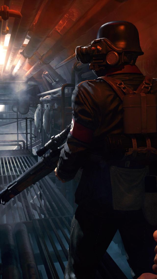 Wolfenstein The Old Blood Mobile - 640x1138 Wallpaper - teahub.io