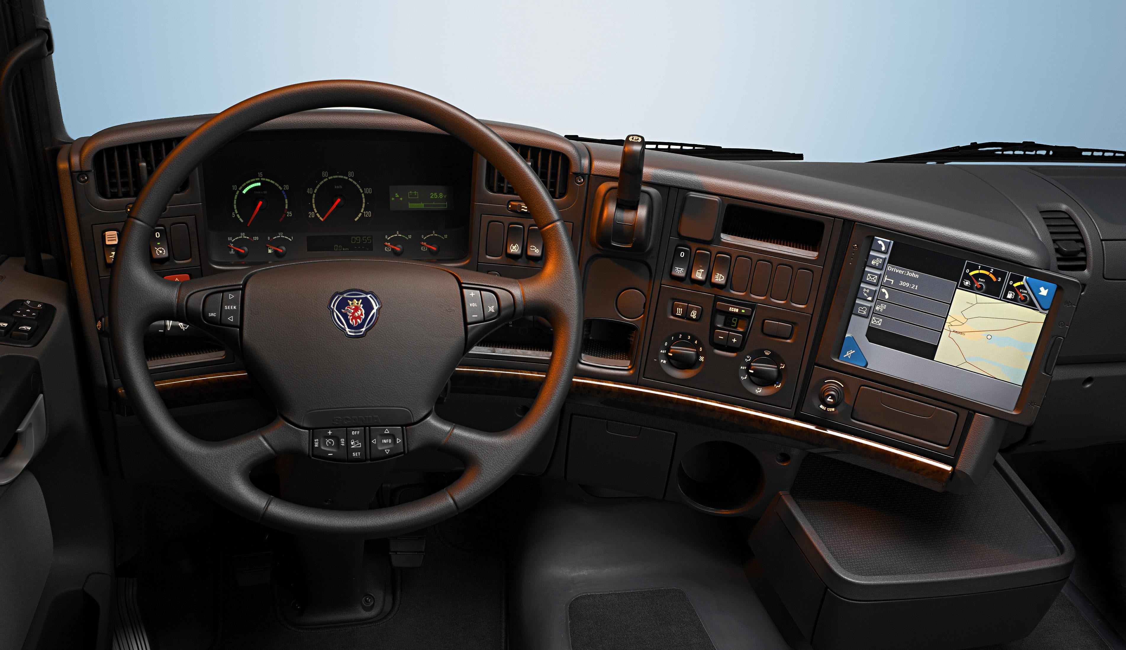 Scania 5 Series Interior - 3805x2197 Wallpaper - teahub.io