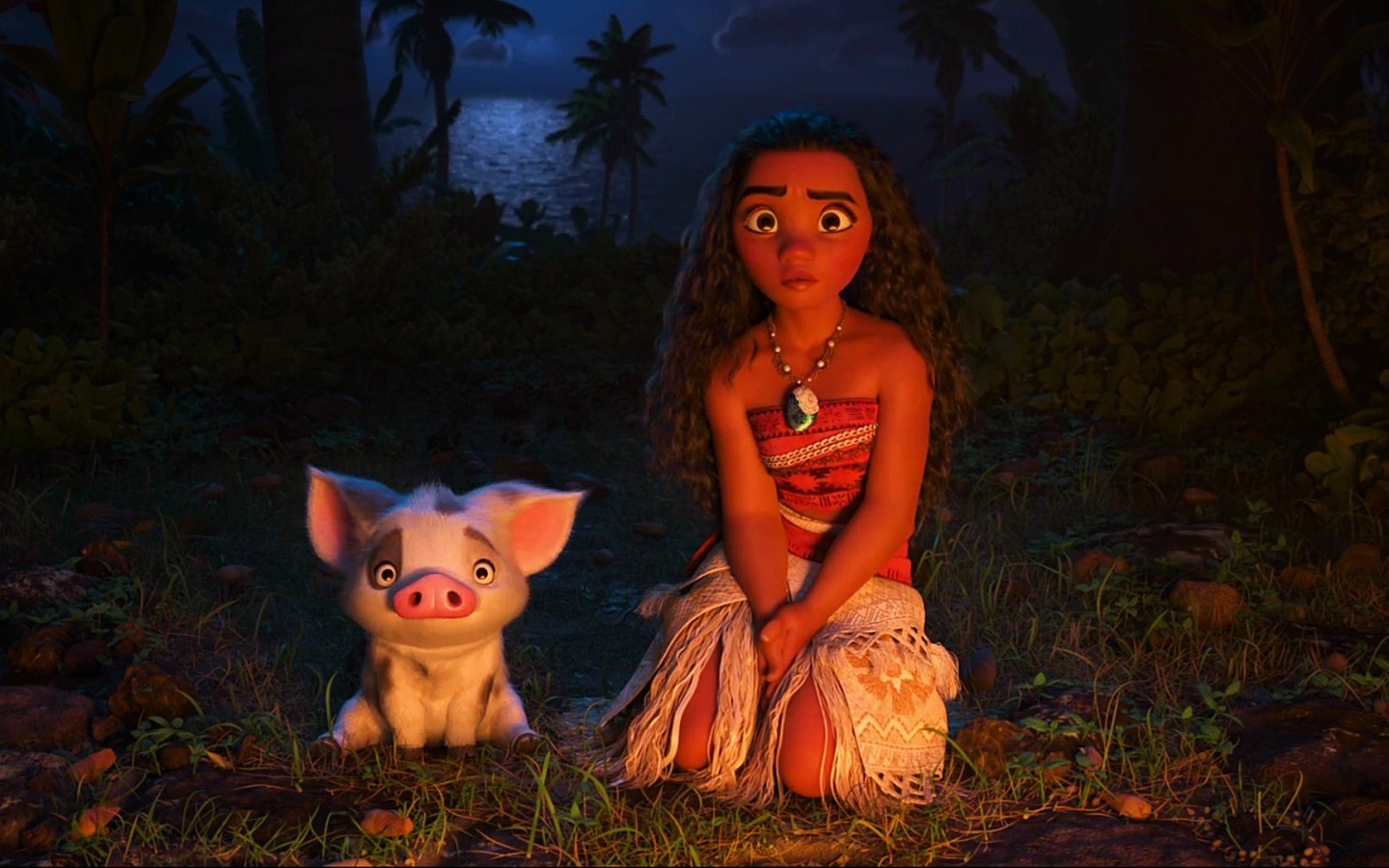 Pig From Moana - 1440x900 Wallpaper - teahub.io