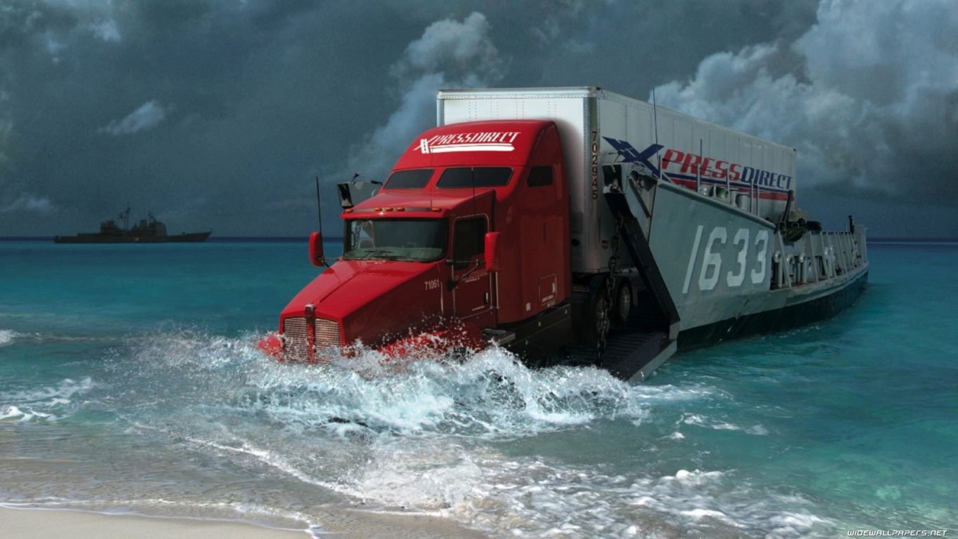 Cargo Advertising - 1366x768 Wallpaper - teahub.io