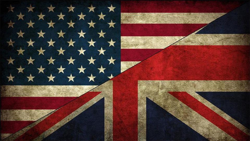 Usa And Uk Flag - 960x540 Wallpaper - teahub.io