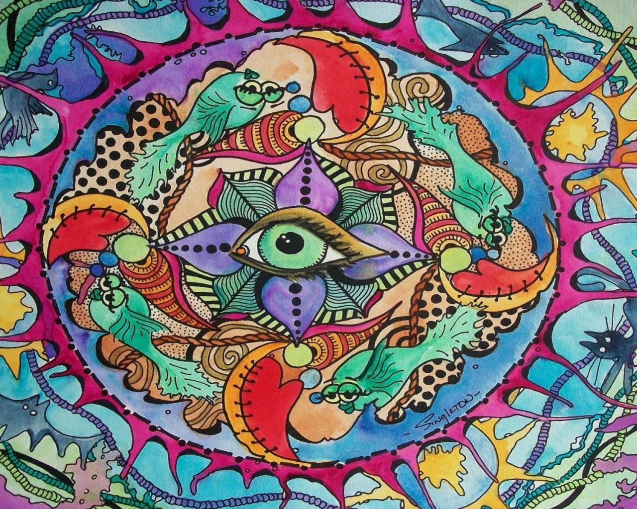 Psicodelic Wallpaper Samsung - 1280x1024 Wallpaper - teahub.io