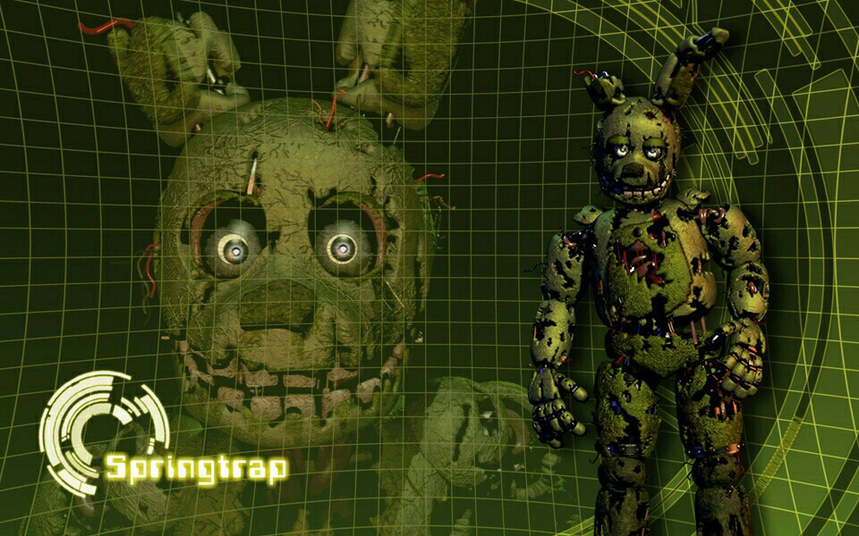 Wallpaper, Five Nights At Freddys, And Springtrap Image - Fnaf Fondos ...