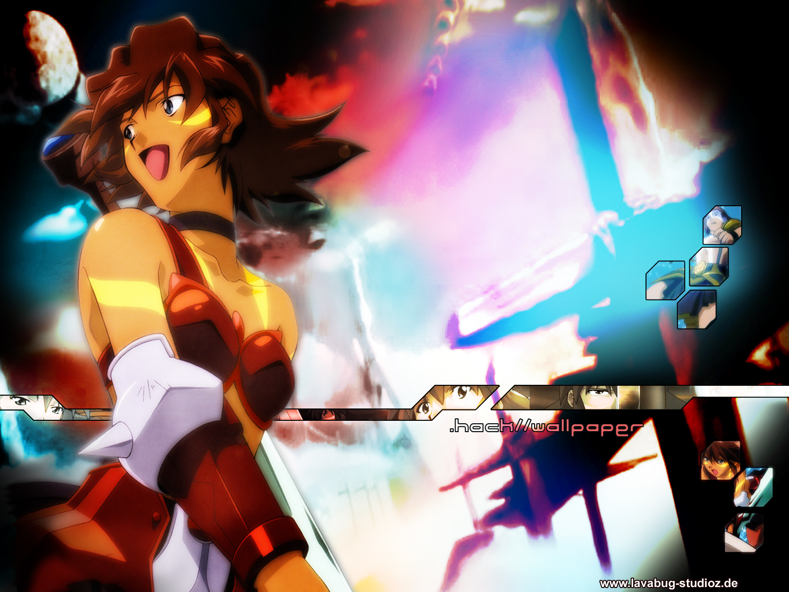 Yoshiyuki Sadamoto, Bee Train, - .hack Sign Mimiru - 1600x1200 ...