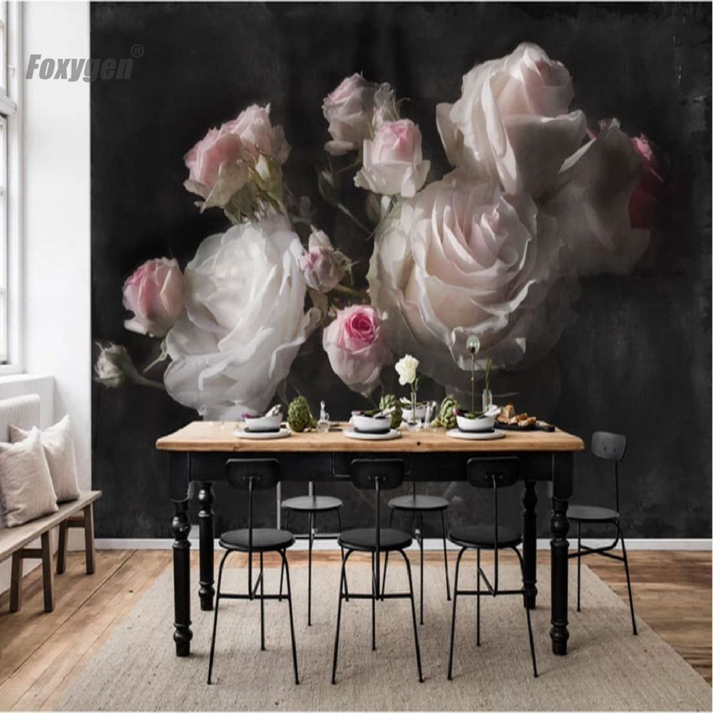 Pink Rose 3d Custom Wallpaper 3d Heart-shaped Effect - 1000x1000 ...
