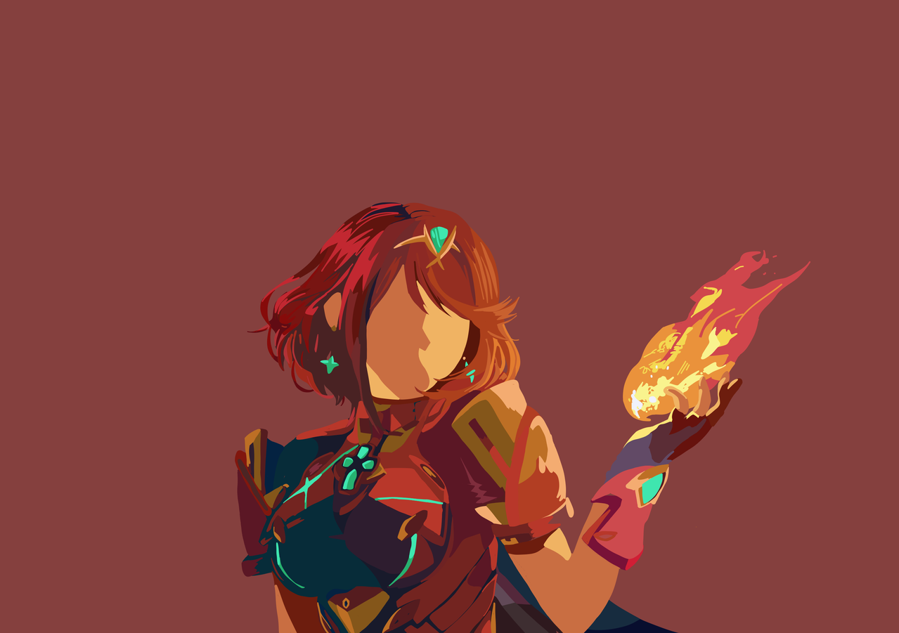 Pyra Minimalist Wallpaper - Illustration - 1279x901 Wallpaper - teahub.io
