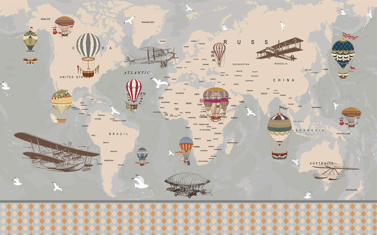 Wall Paper Map Wallpaper Nursery - 1280x800 Wallpaper - teahub.io
