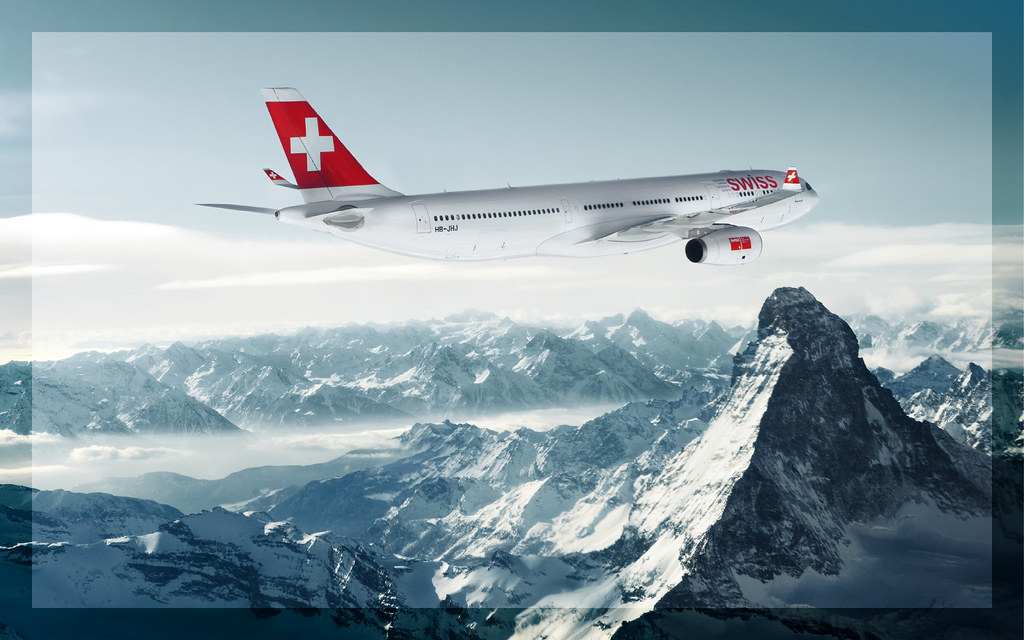 Swiss International Airlines - 1024x640 Wallpaper - teahub.io