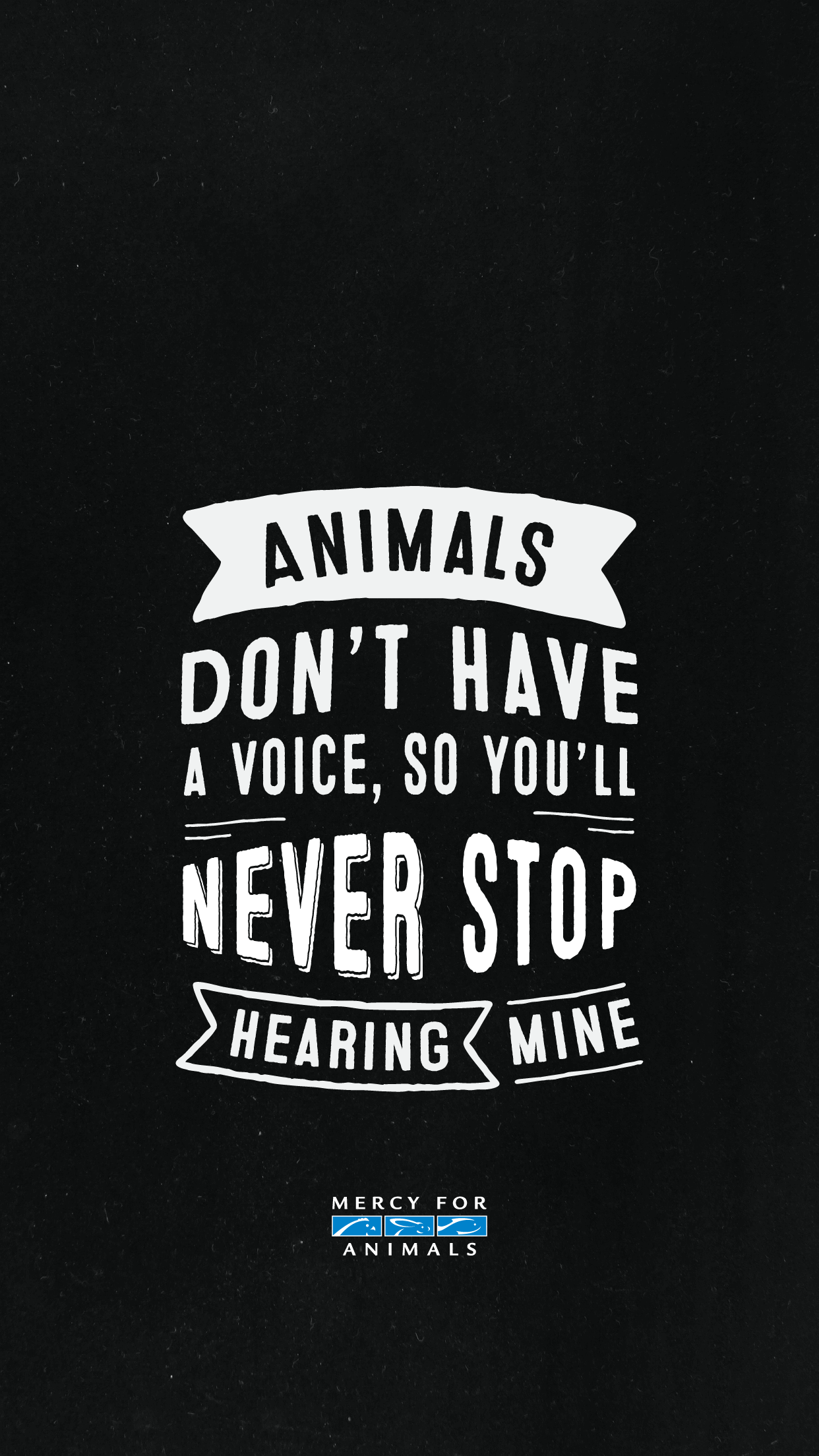 Mercy For Animals - 1242x2208 Wallpaper - teahub.io