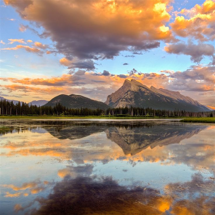 Mount Rundle - 736x736 Wallpaper - teahub.io