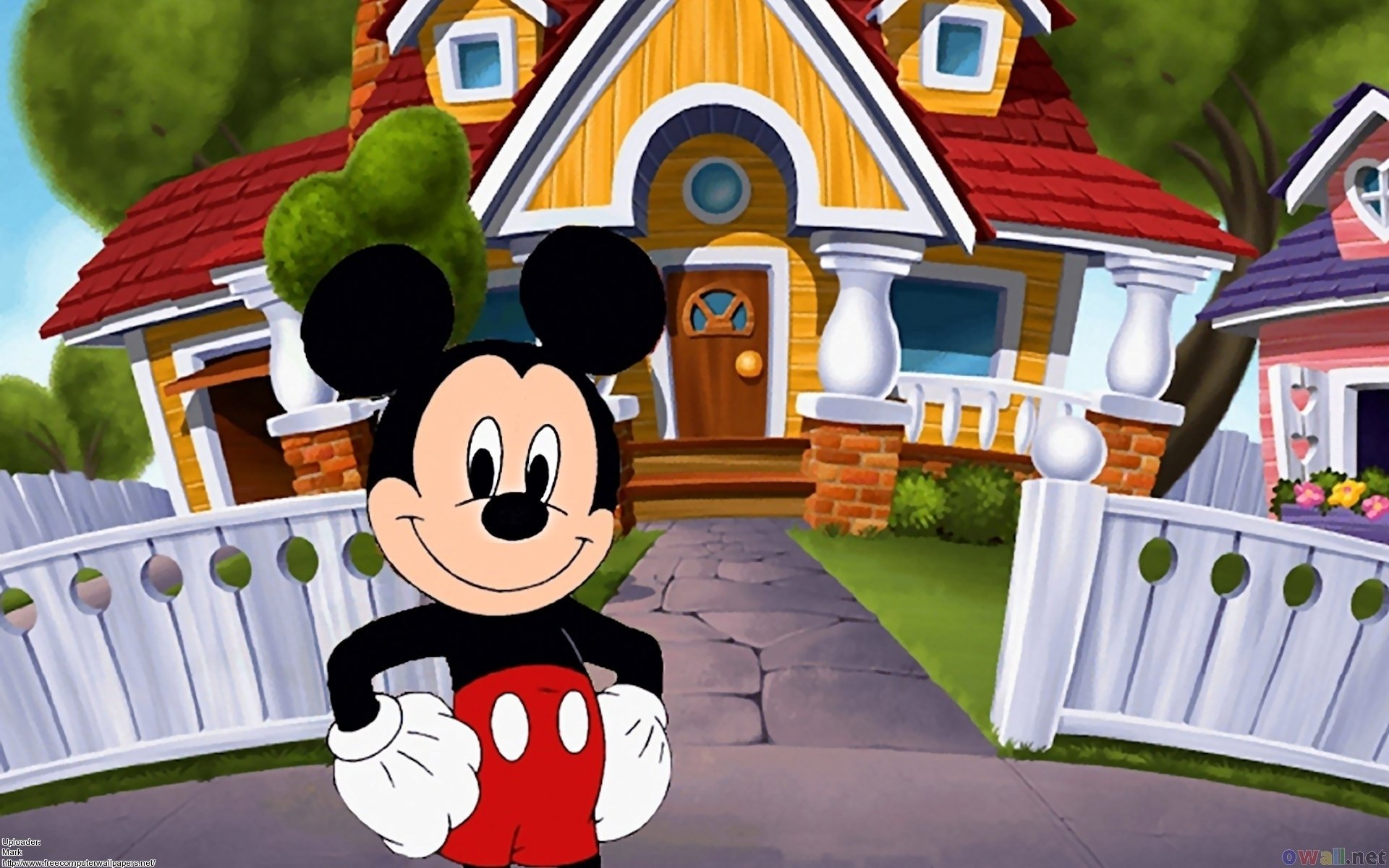 Mickey Mouse Happy Monday - 1920x1200 Wallpaper - teahub.io