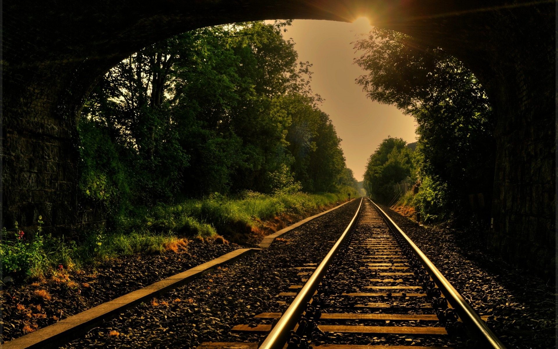 1920x1200, Train Wallpapers Android Apps On Google - Train Tracks ...