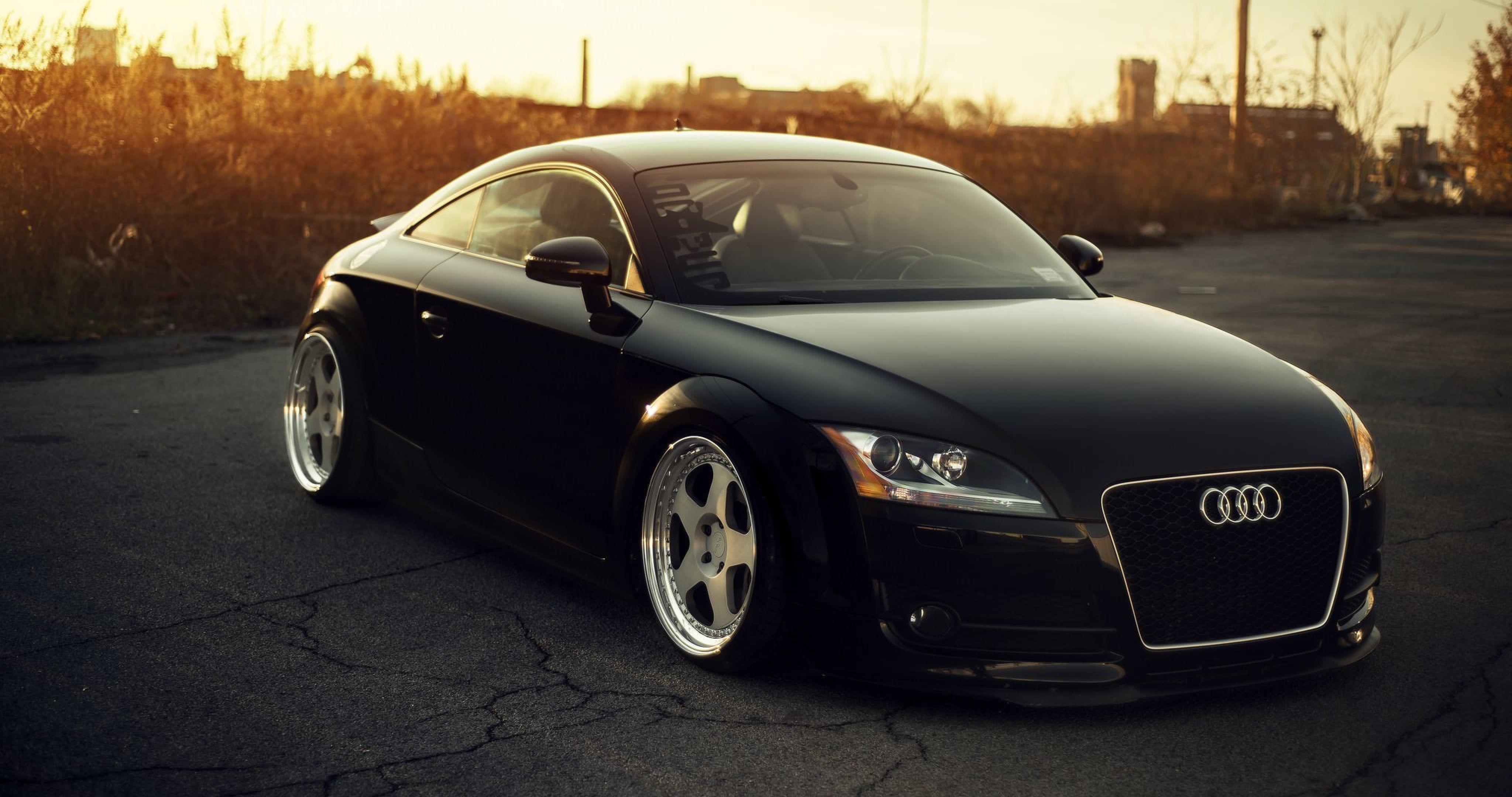 Audi Tt Hd Black - 4096x2160 Wallpaper - teahub.io