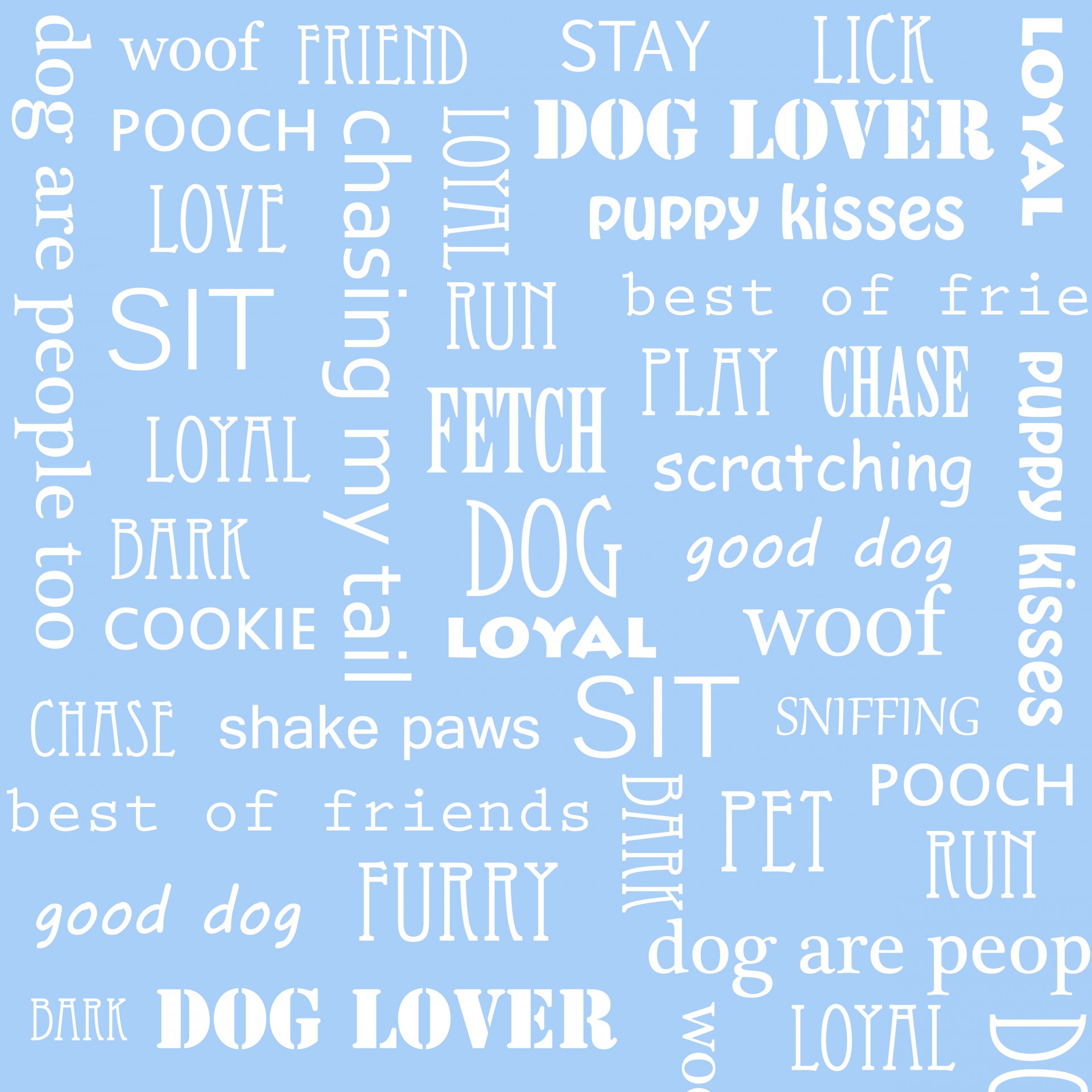 Dog Dogs Text Free Photo - Calligraphy - 1920x1920 Wallpaper - teahub.io