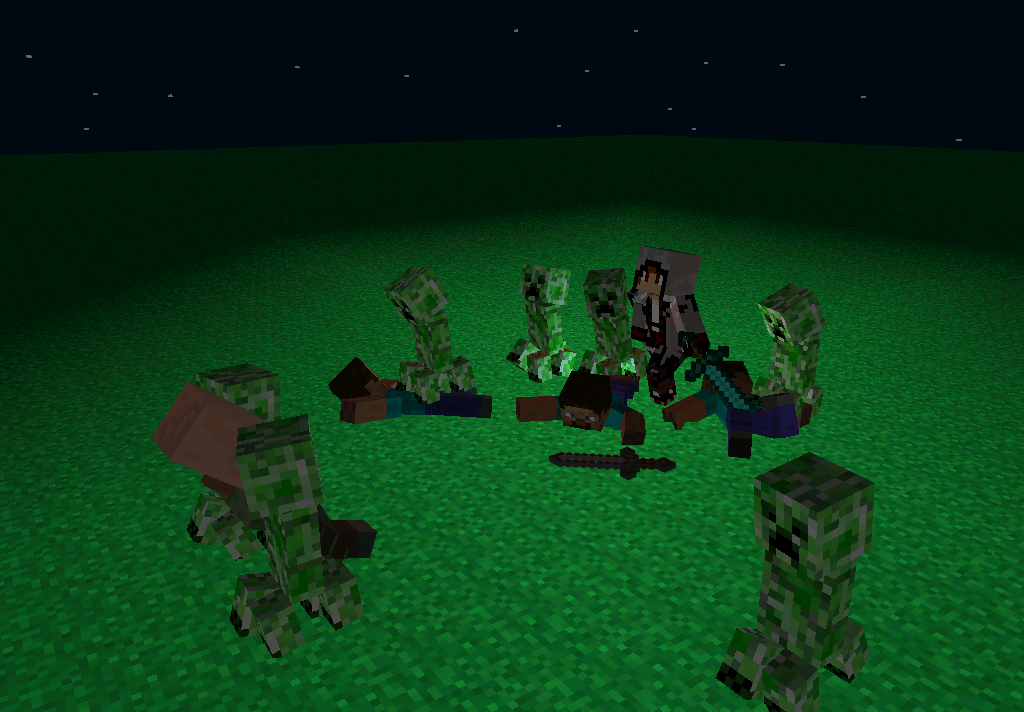 Minecraft Wallpaper Monsters