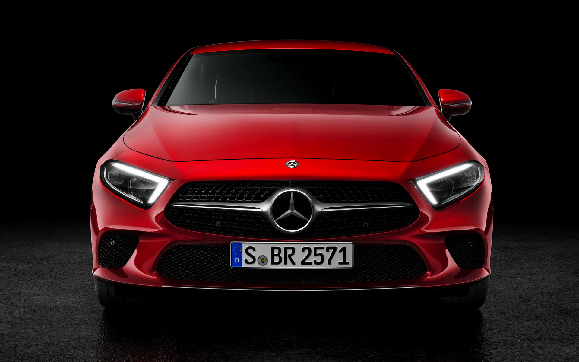 2019 Mercedes Benz Cls Front - 1920x1200 Wallpaper - teahub.io