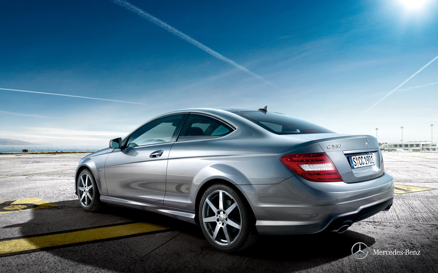 Mercedes Benz C Class Coupe Two Door Coupe Wallpaper - Mercedes C300 ...