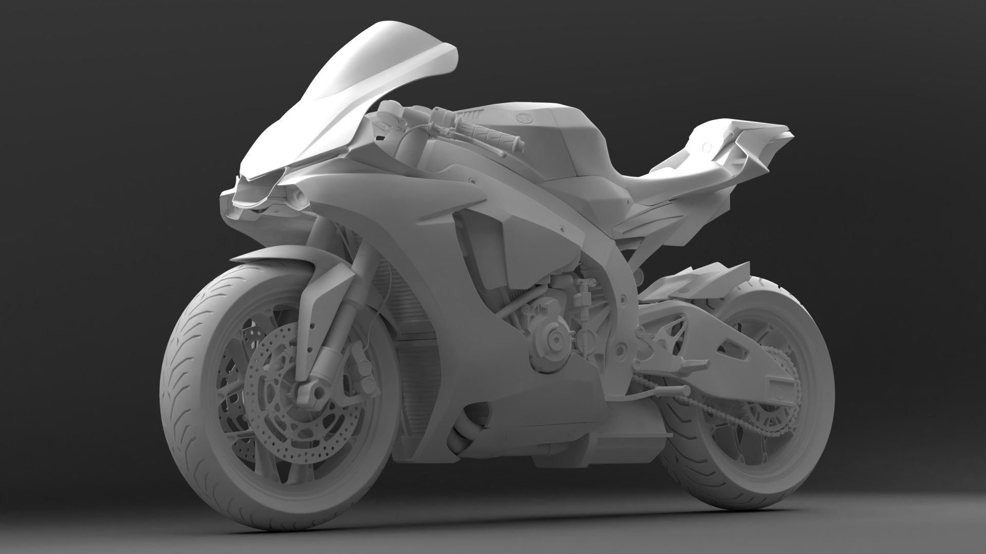 Download Yamaha R1 3d Model - Teahub.io