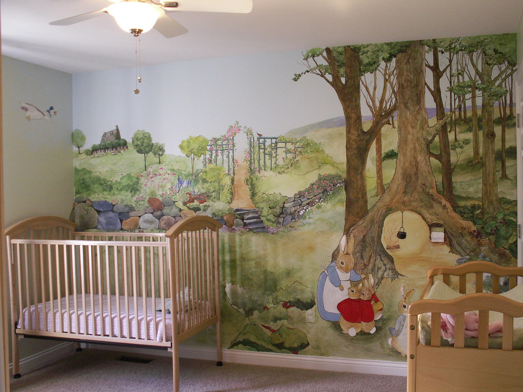 Beatrix Potter Mural - 1024x768 Wallpaper - teahub.io