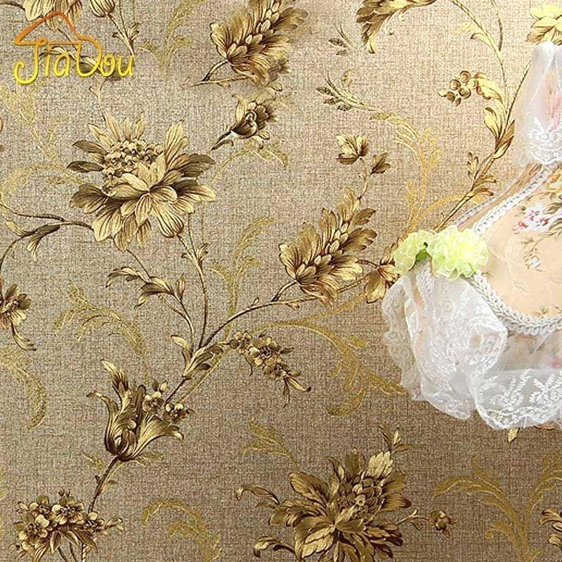 Golden Wallpaper For Walls Brown And Gold Group Wallpapers - 800x800 ...