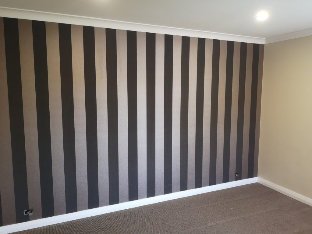 Vertical Striped Wallpaper Design Finished - Wall - 1024x768 Wallpaper ...