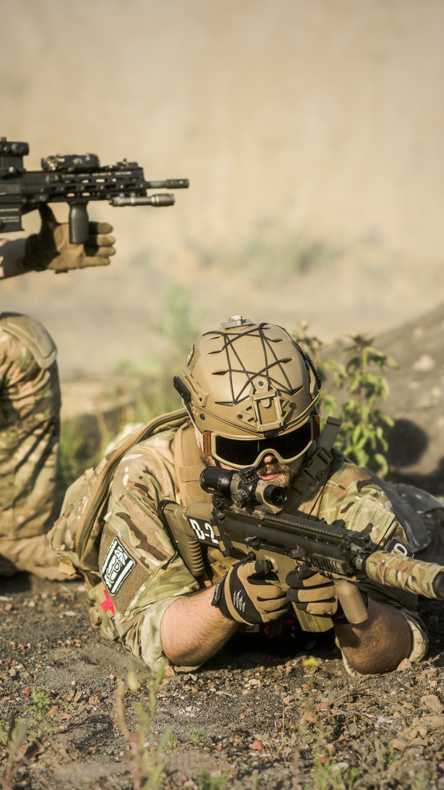 Soldiers Ready For Battle Wallpaper - Soldier Ready For Battle ...