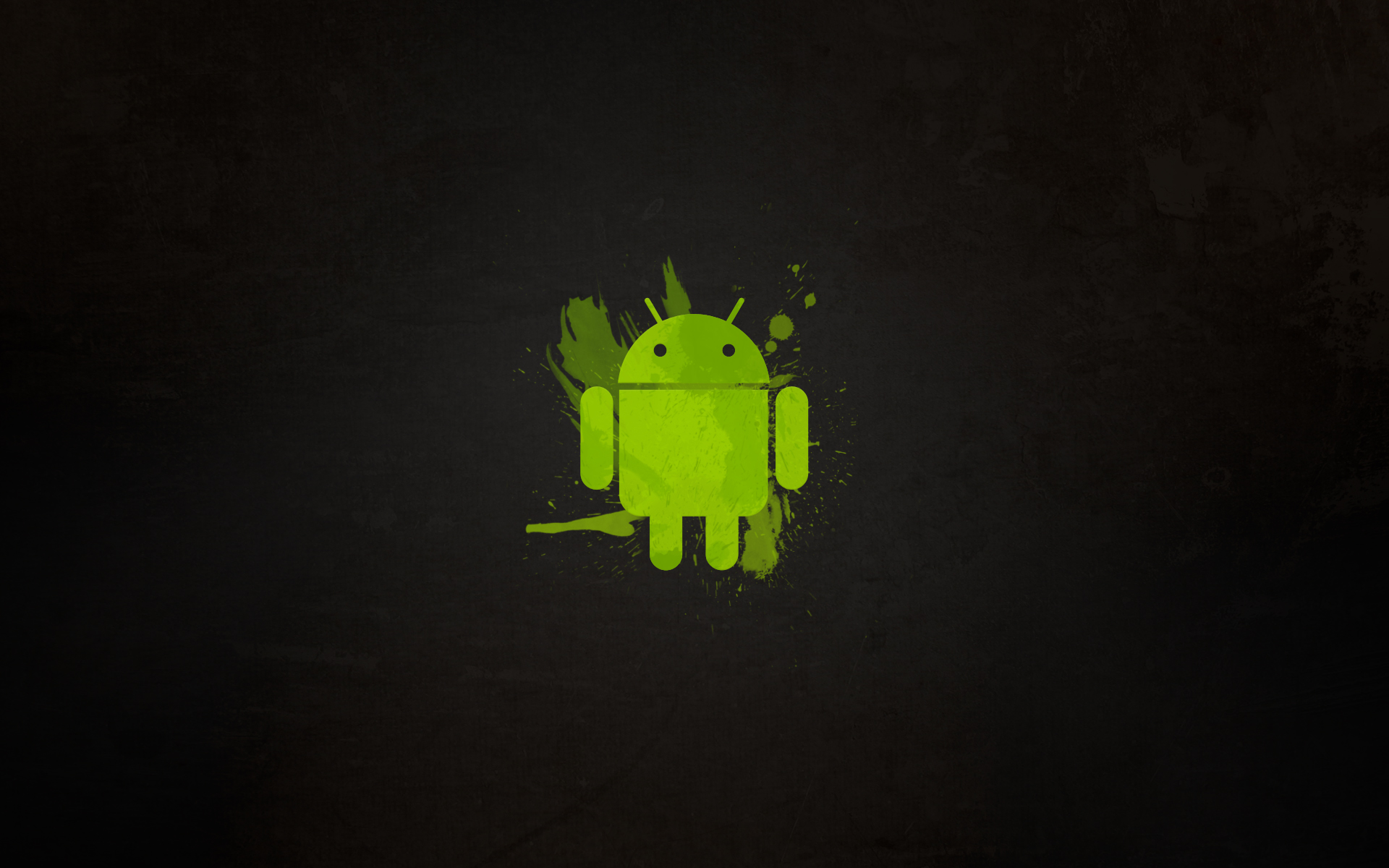 Android Logo Black - 1920x1200 Wallpaper - teahub.io