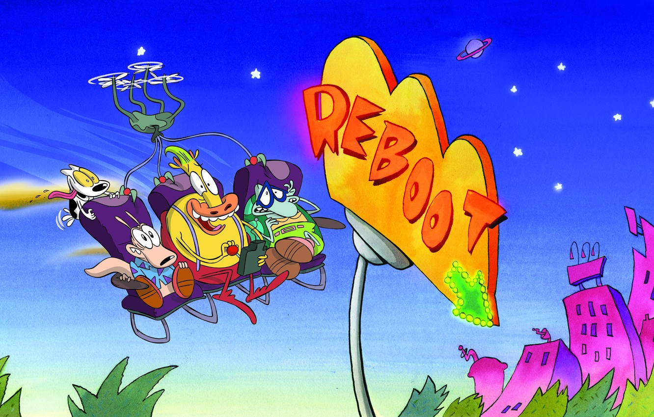Photo Wallpaper Cartoon, Kangaroo, Nickelodeon, Kangaroo, - Rocko's ...