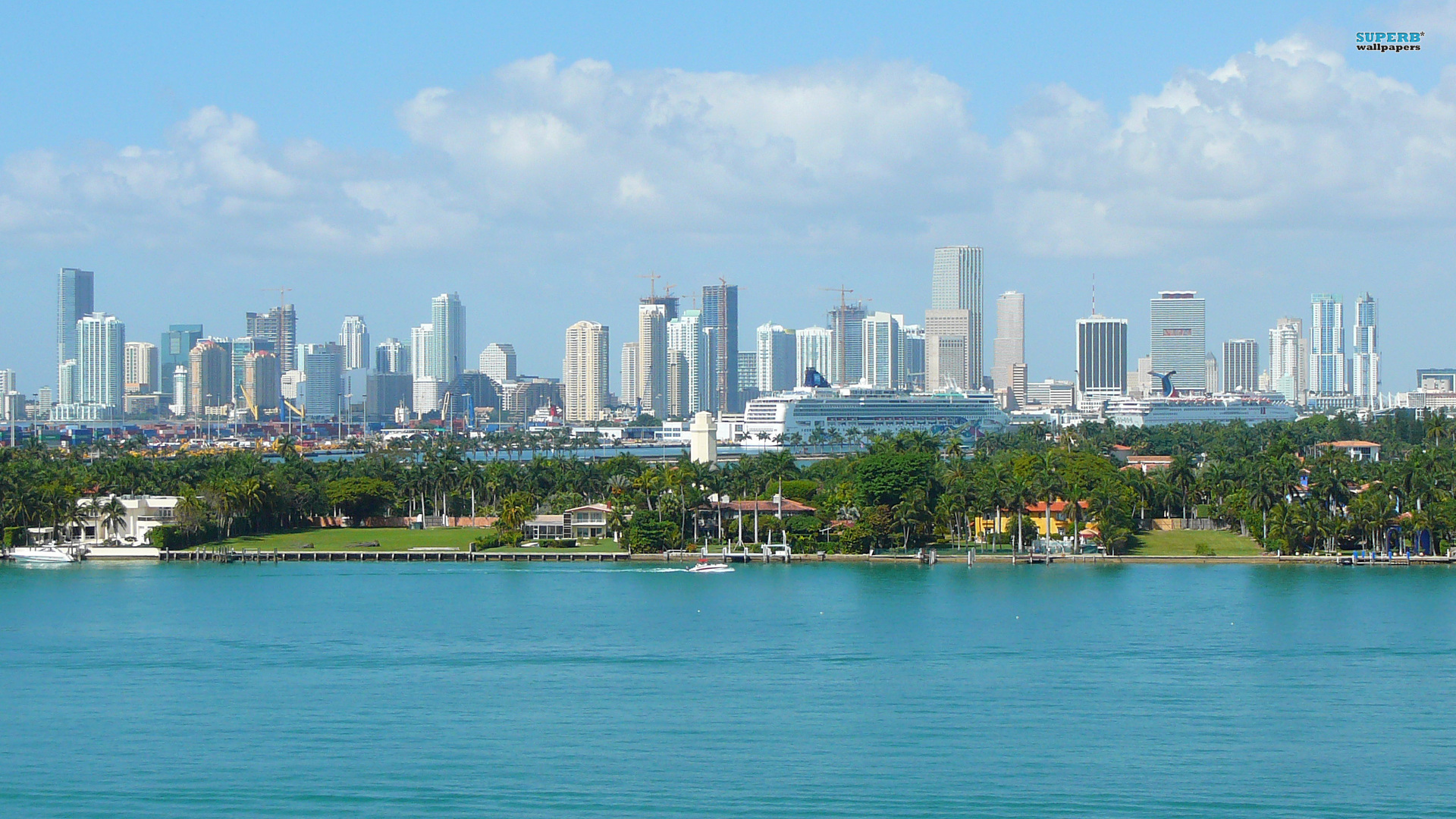 Sunny Day In Miami - 1920x1080 Wallpaper - teahub.io