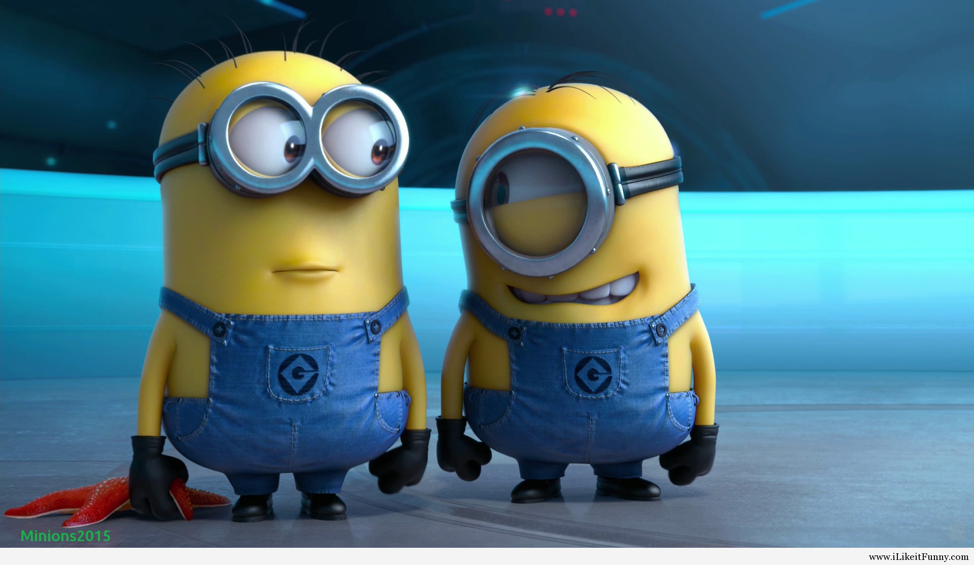 Minions Wallpaper Hd - Stuart And Phil Minions - 1920x1114 Wallpaper ...