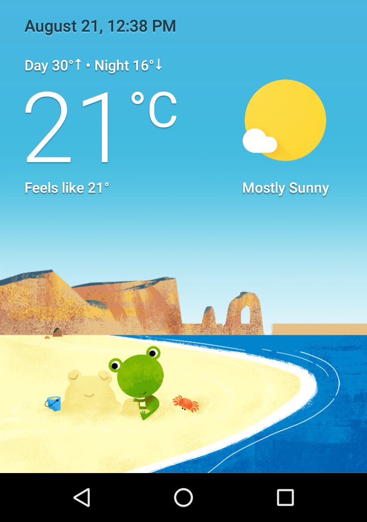 Google Weather Frog - 720x1024 Wallpaper - teahub.io