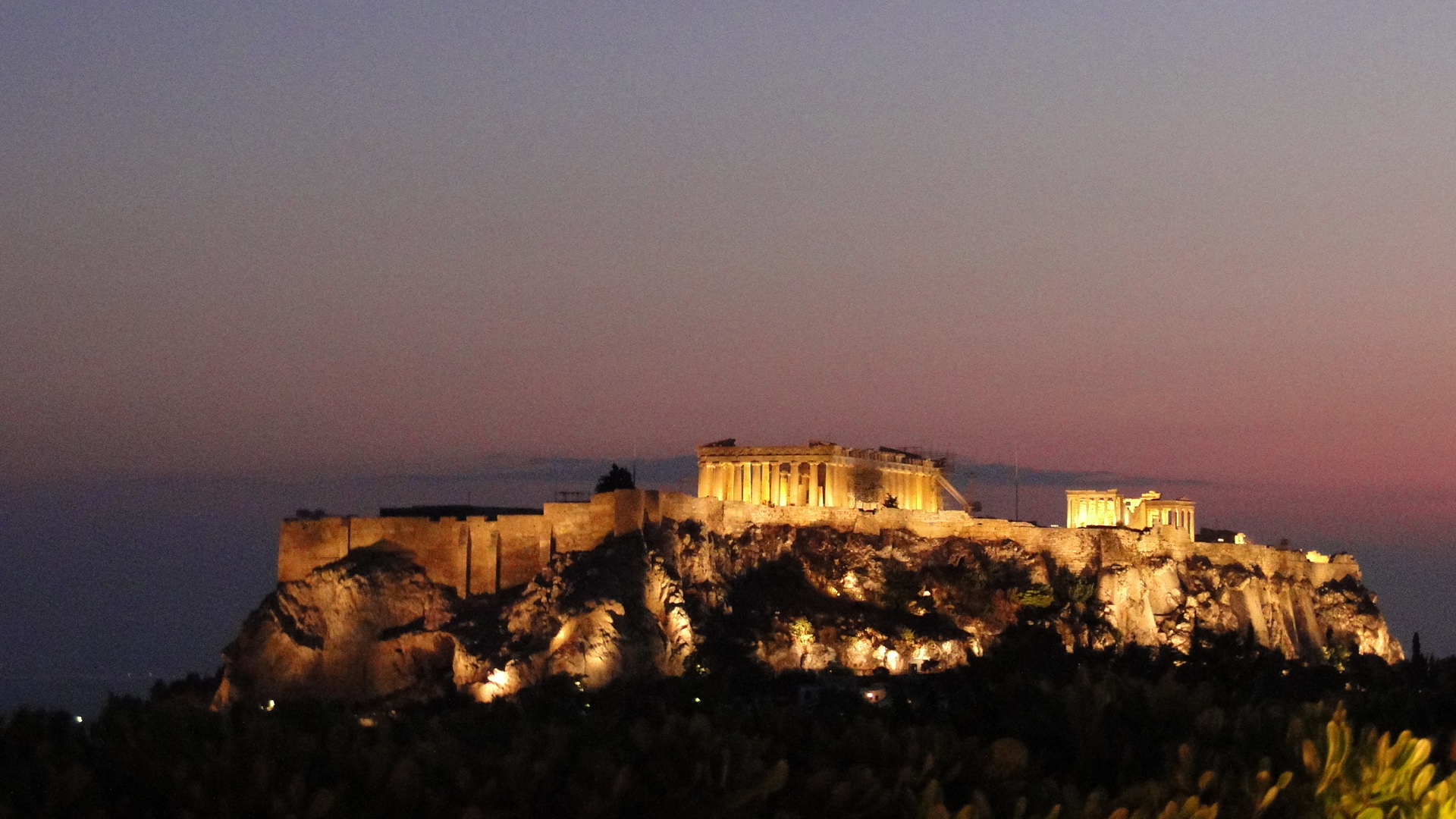 Acropolis Of Athens - 1920x1080 Wallpaper - teahub.io