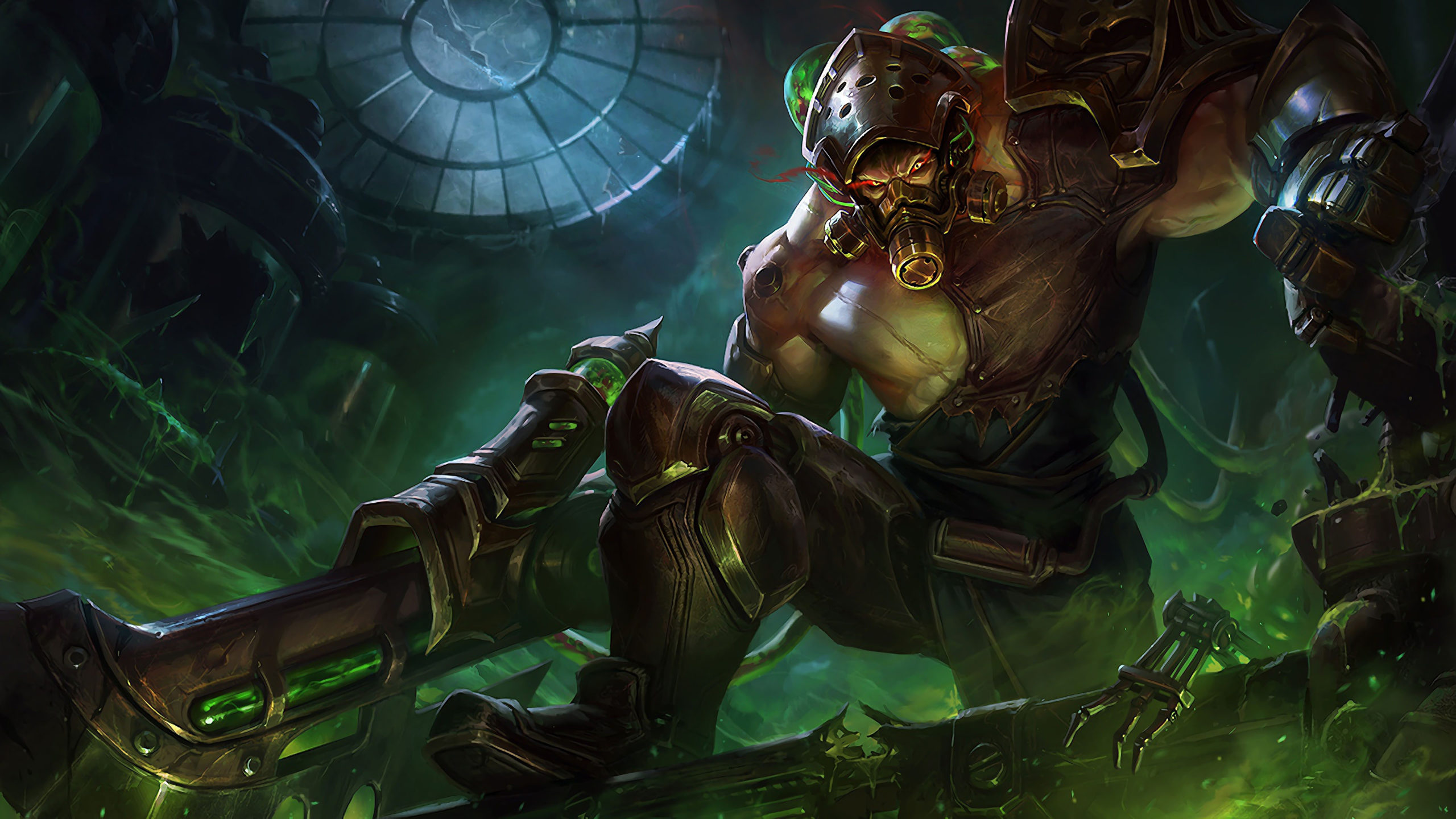Lol Chemtech Tryndamere - 2560x1440 Wallpaper - teahub.io