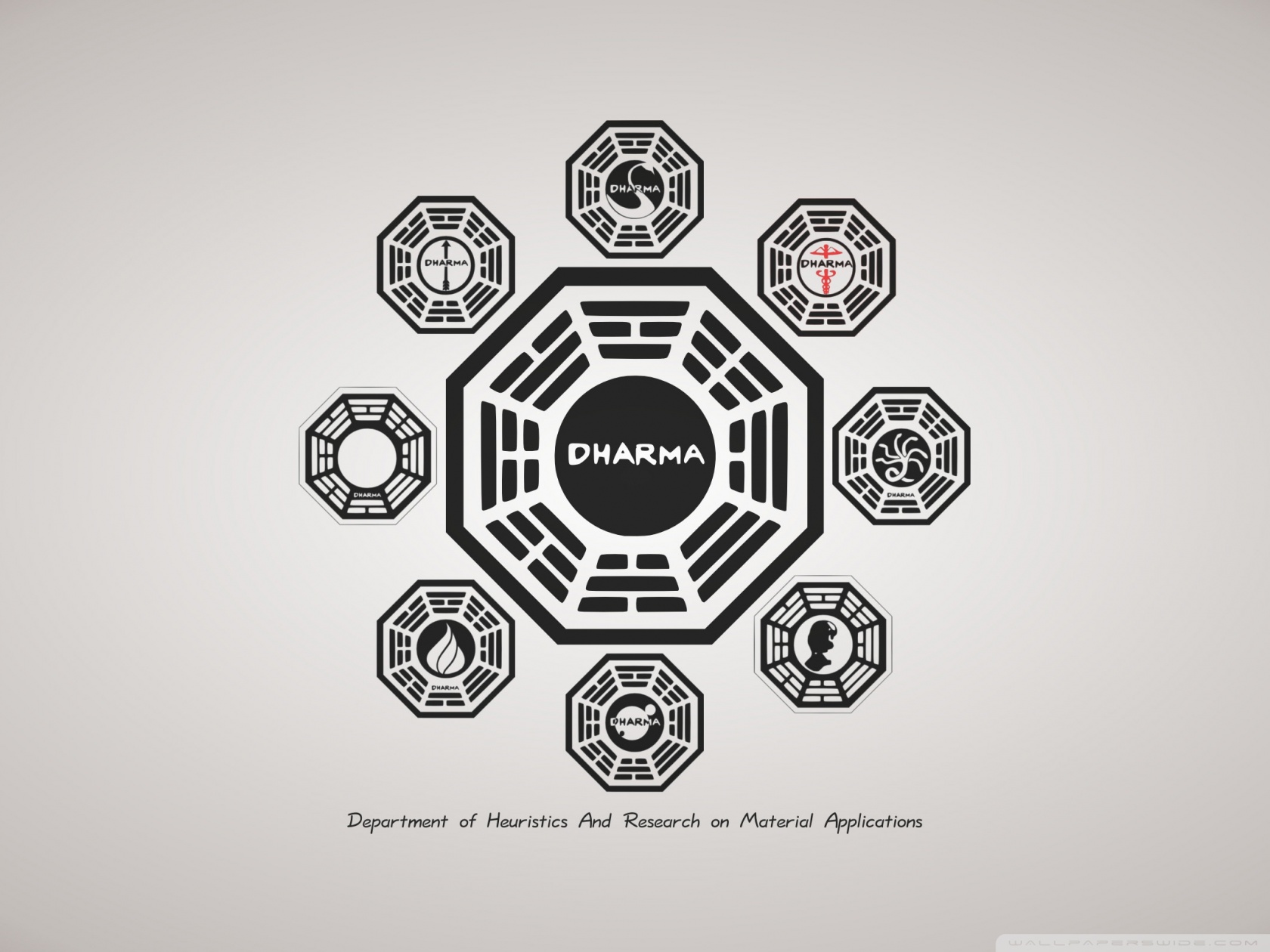 Dharma Initiative Lost Logo - 1680x1260 Wallpaper - teahub.io
