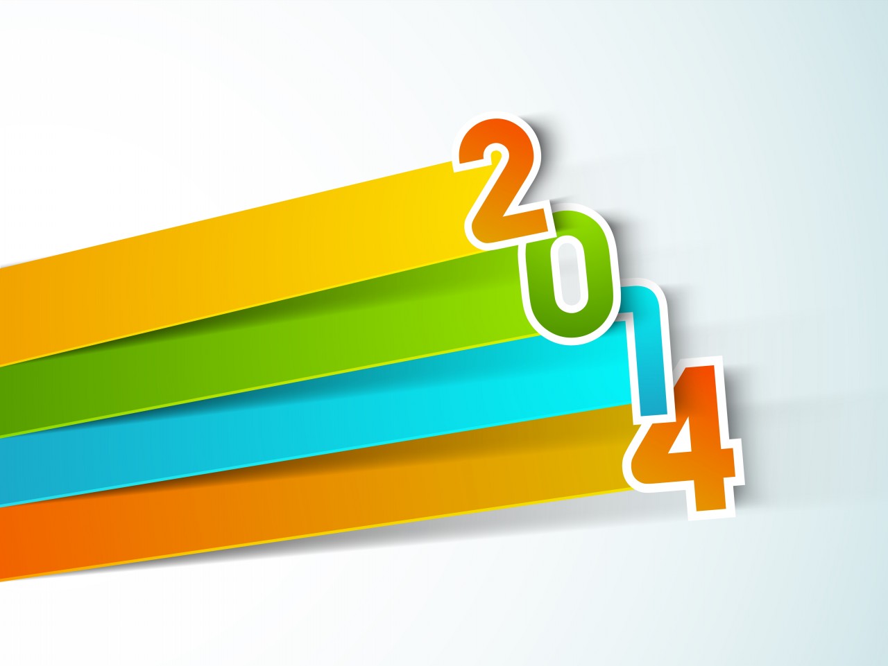 Celebrate New Year 2014 Design Backgrounds - Year 2014 Design ...