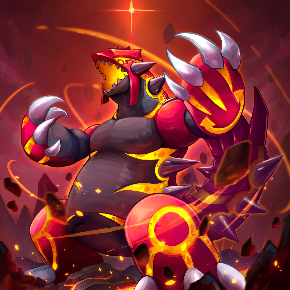 Pokemon Groudon - 1200x1200 Wallpaper - teahub.io
