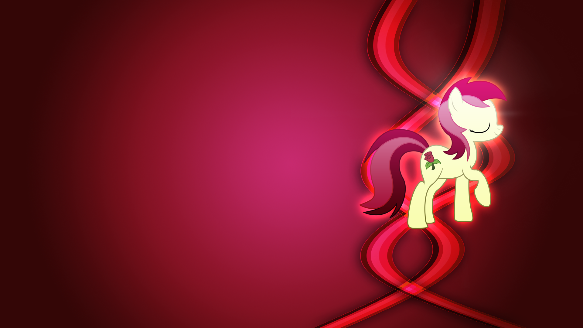Bg Characters Wallpapers - Little Pony Red Background - 1920x1080 ...
