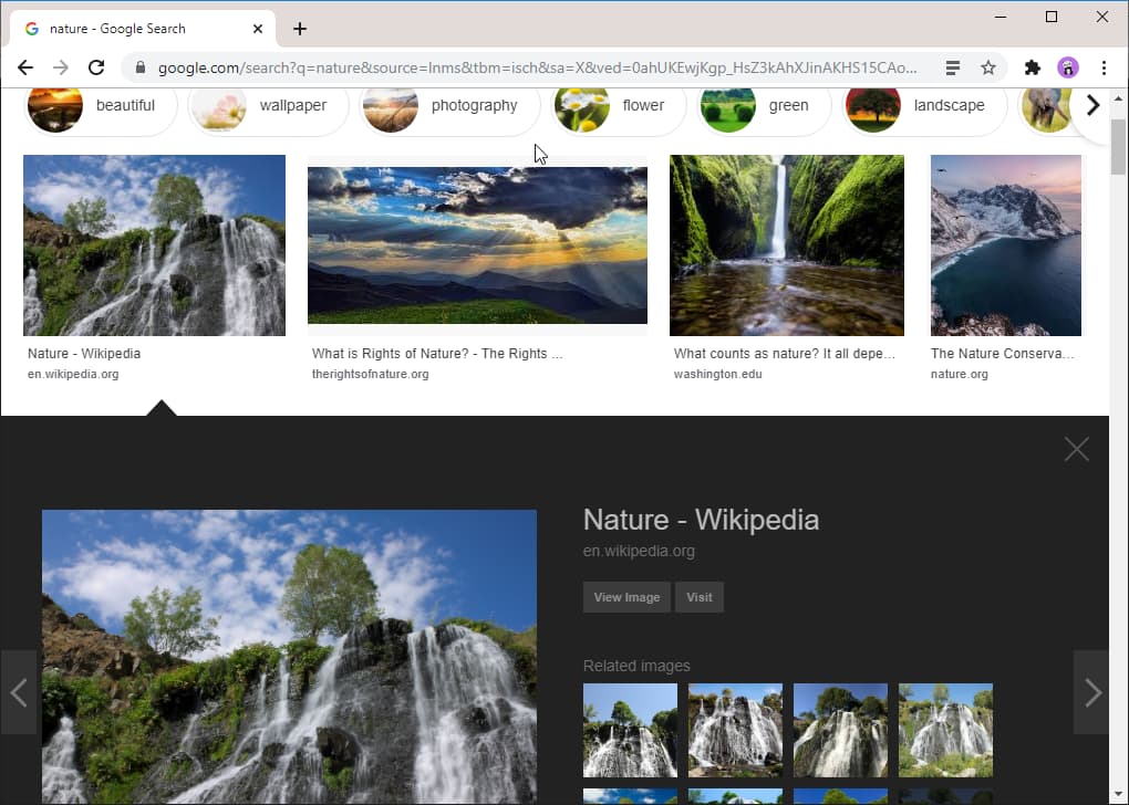 Old Google Images Layout After Installing Extension - Google Images Old ...
