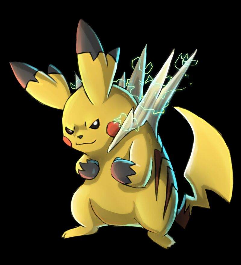 User Uploaded Image - Pikachu Mega Evolution Pokemon - 800x882 ...