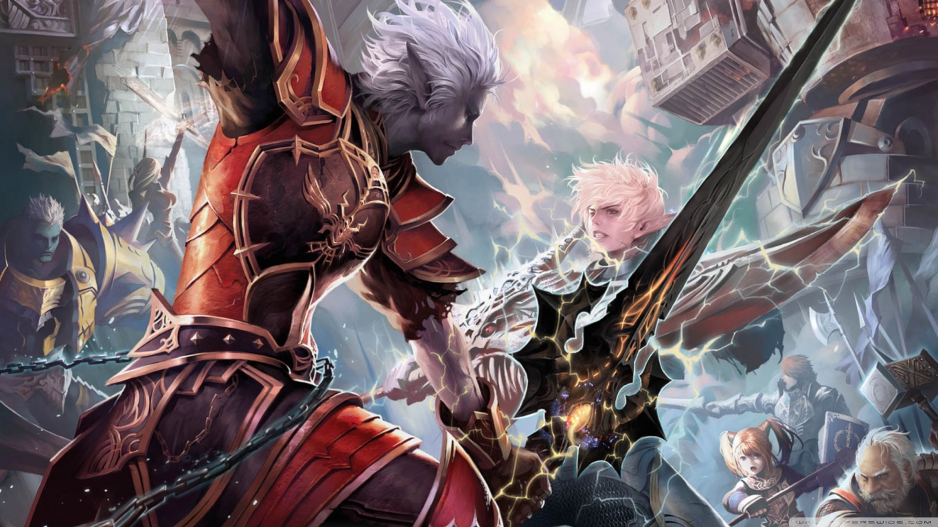 Lineage 2 - 1366x768 Wallpaper - teahub.io
