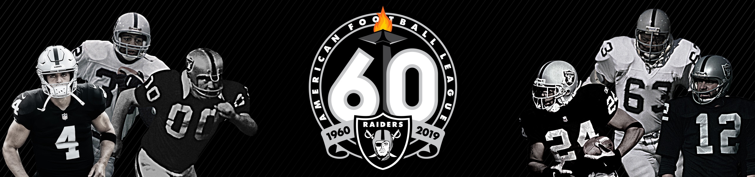 Oakland Raiders 60th Anniversary - 2560x600 Wallpaper - teahub.io