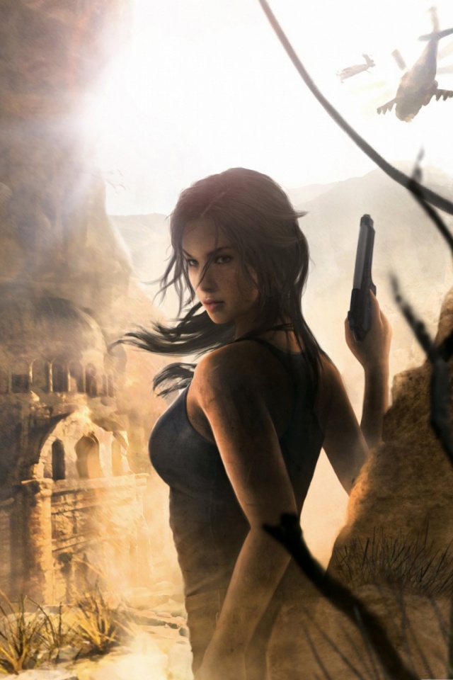 Rise Of The Tomb Raider Android - 640x960 Wallpaper - teahub.io