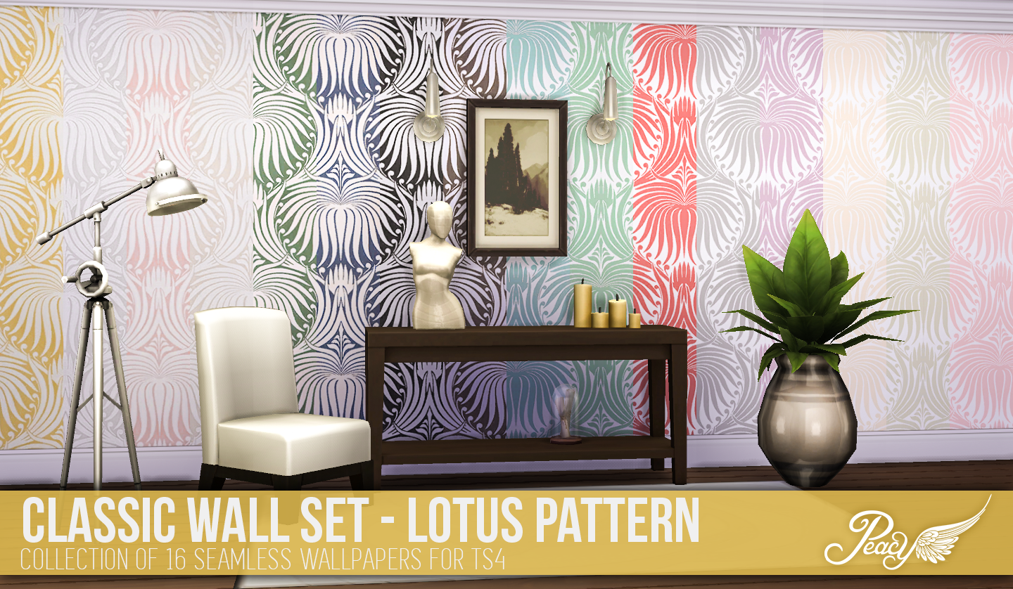 Sims 4 wallpaper cc - titosuper